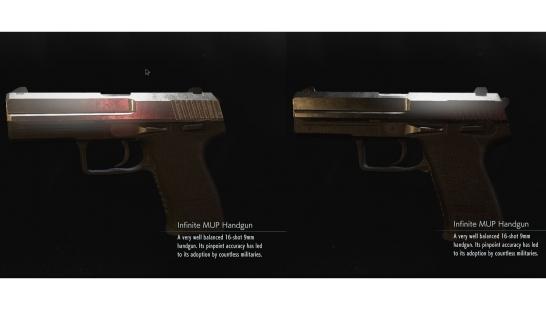 Dark MUP Pistol - Resident Evil 3 Remake Mods