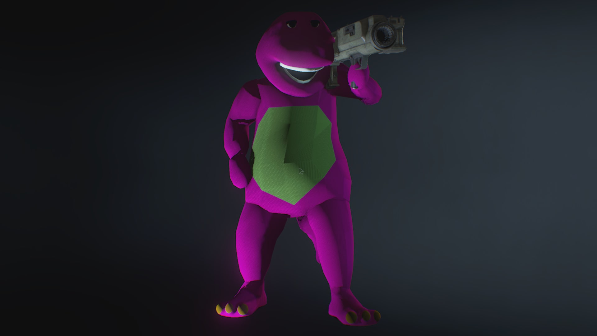 Barney the Dinosaur - Resident Evil 3 Remake Mods