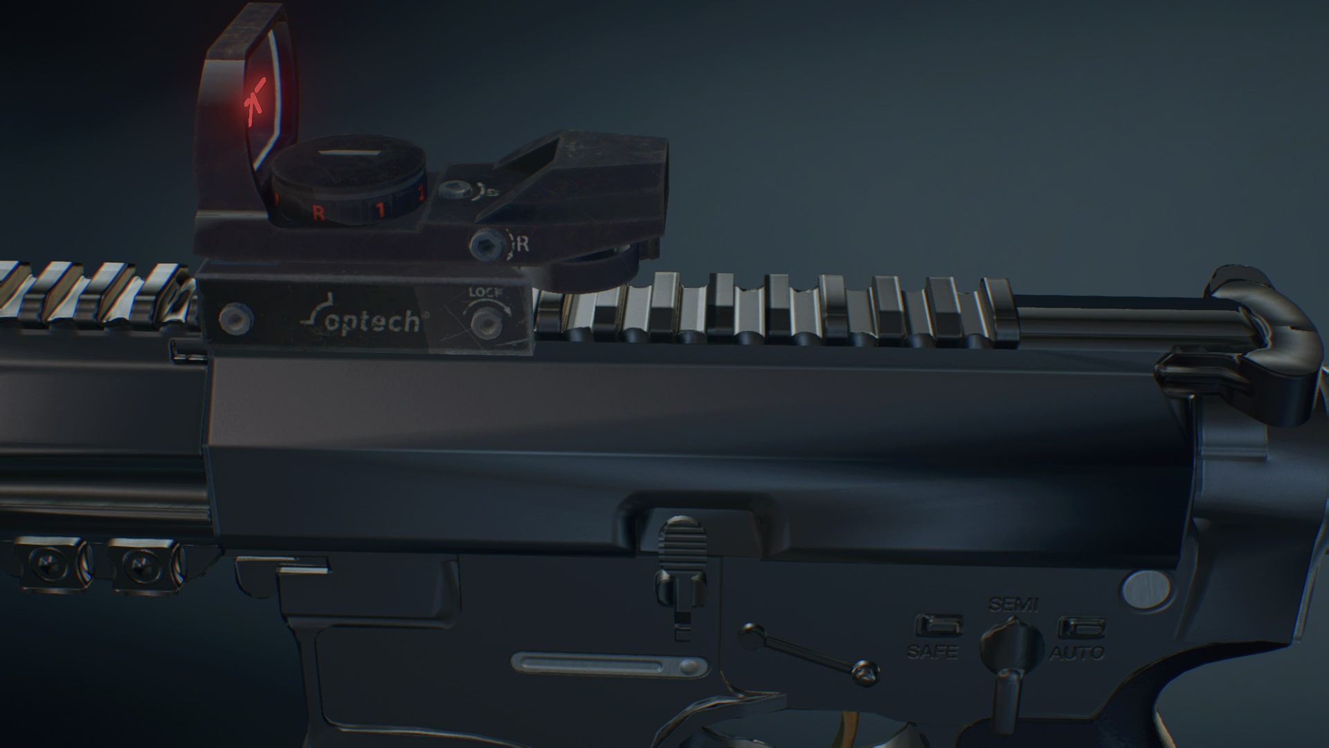 AR-15 Submachine Gun - Red Dot (Patch) - Resident Evil 2 Remake Mods