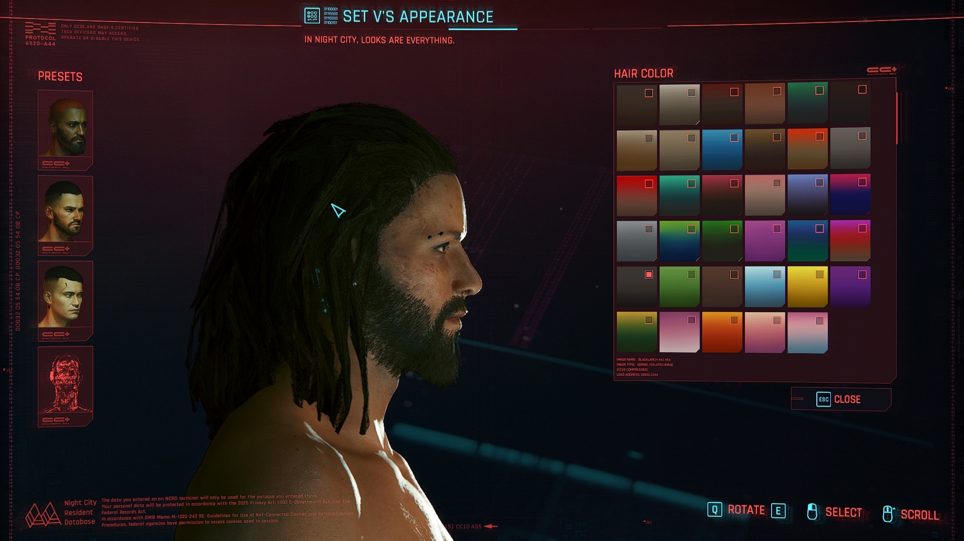 Longer Dreadlocks 1.1 - Cyberpunk 2077 Mods