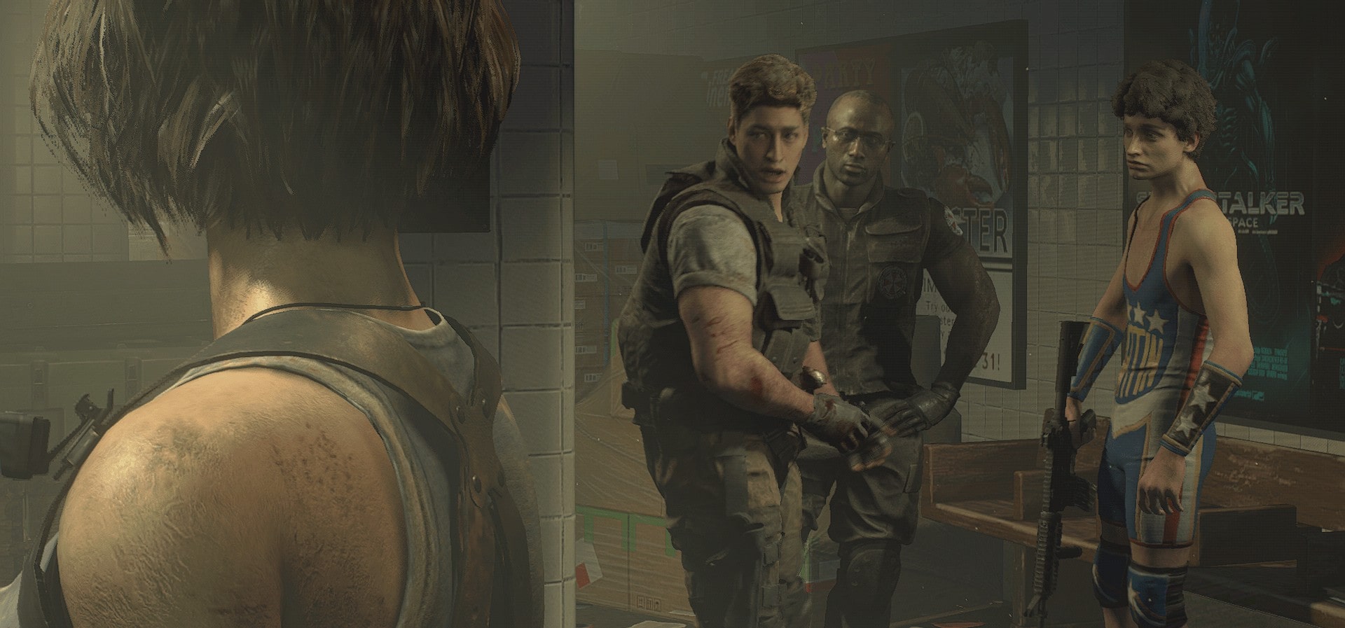 Samuel Jordan as Mikhail - Resident Evil 3 Remake Mods