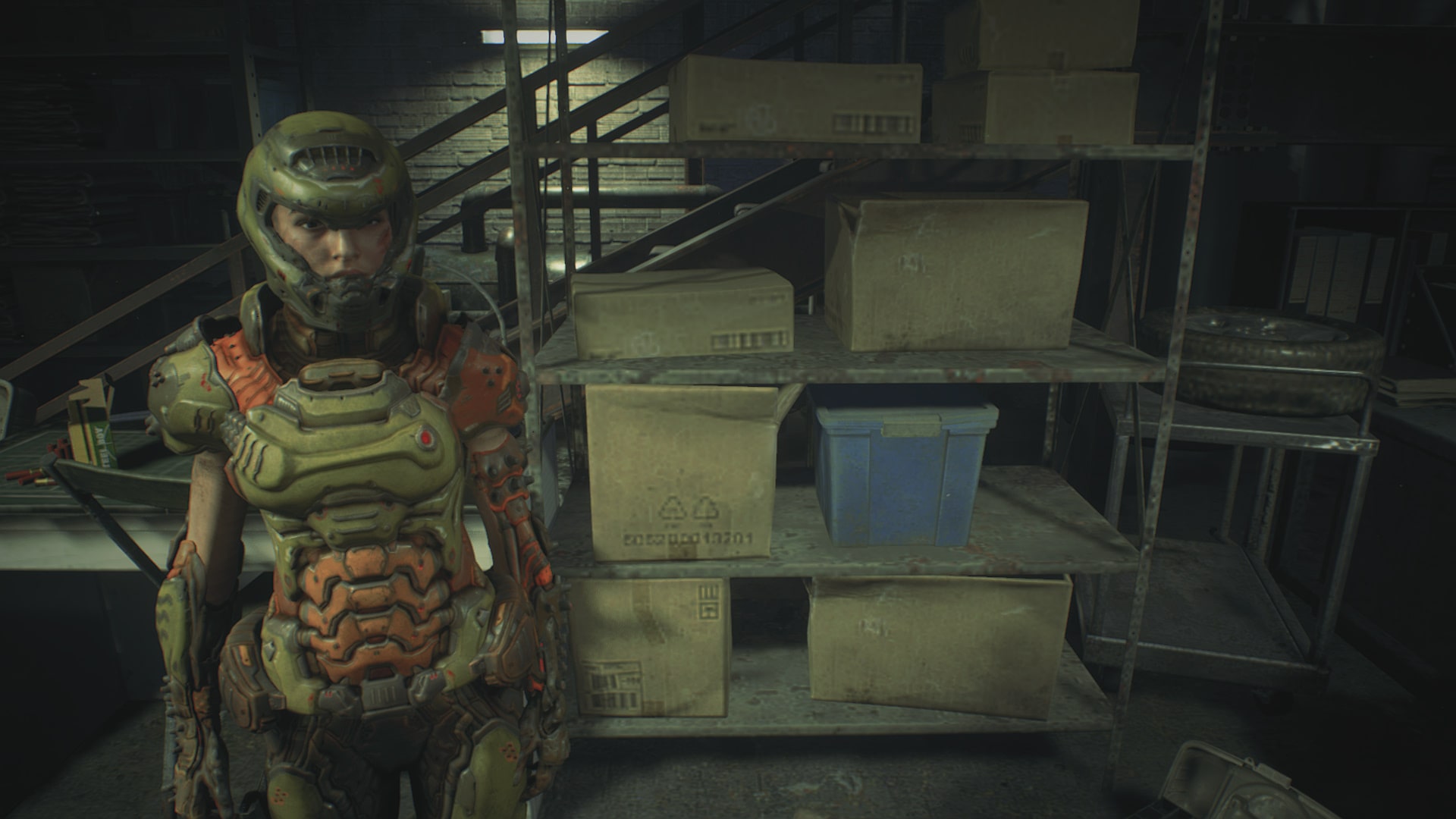 Jill Doom - Helmet (Patch) - Resident Evil 3 Remake Mods