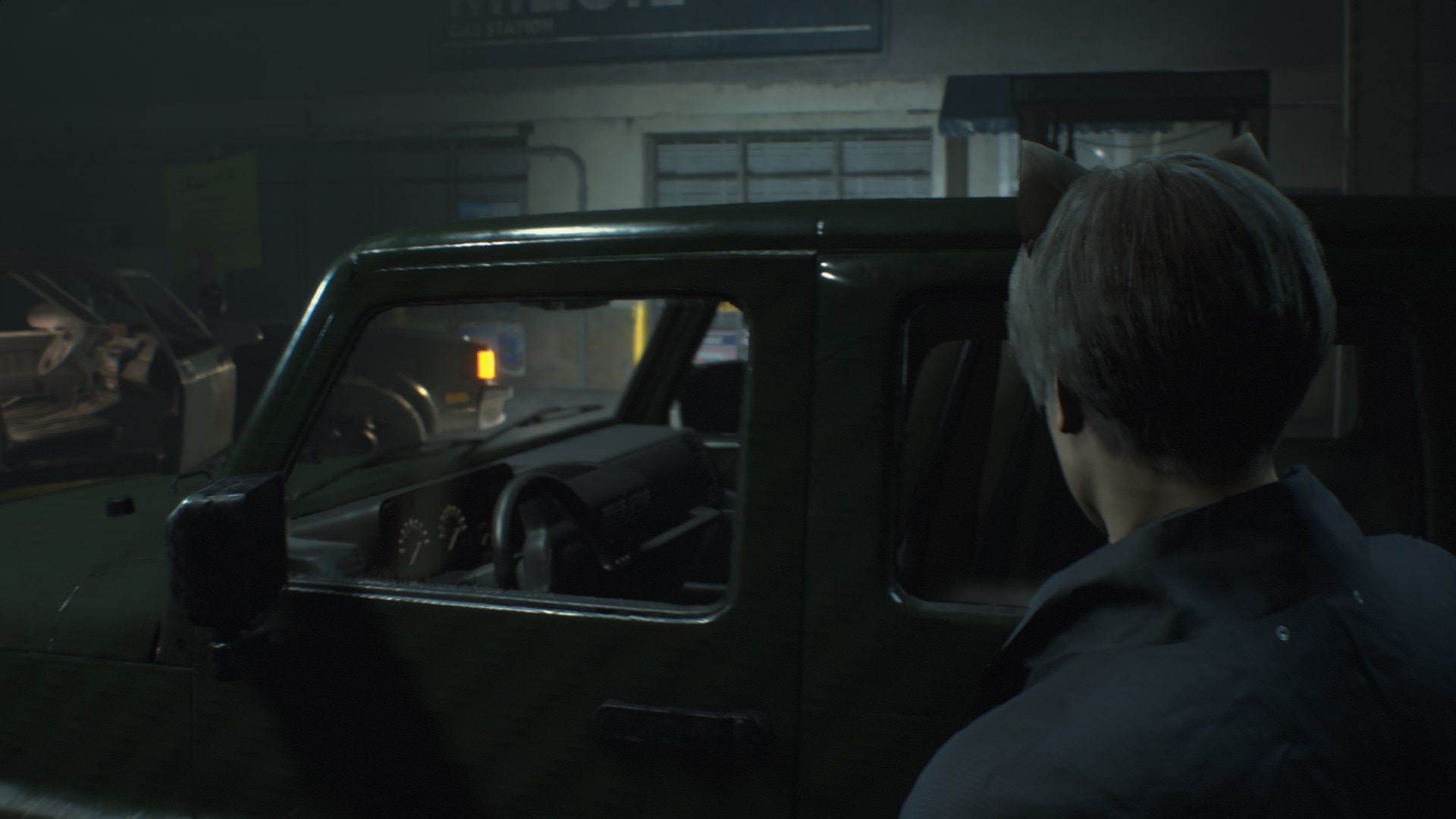 Leon Cat Boy - Resident Evil 2 Remake Mods