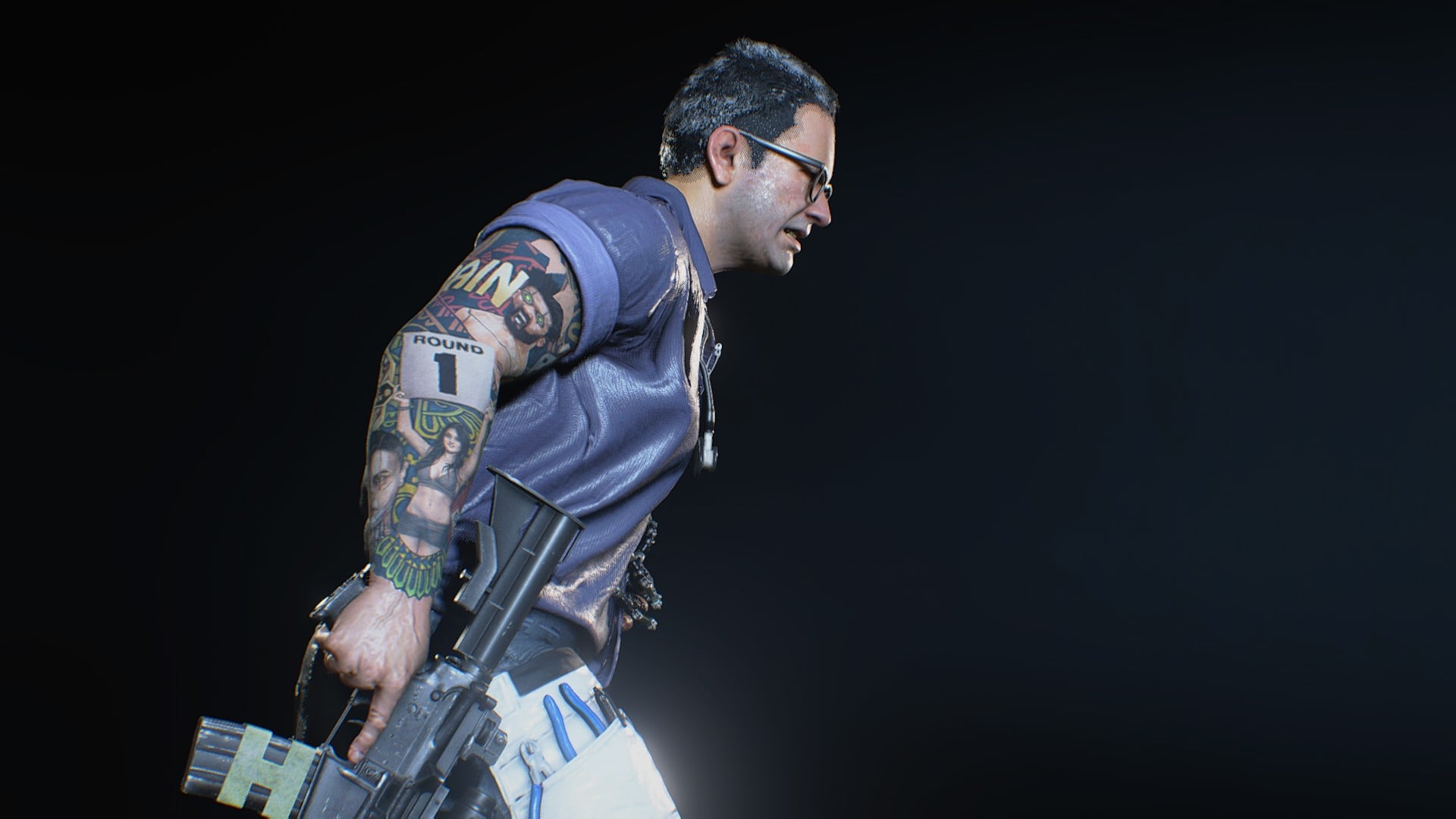 Victor Vector (Cyberpunk 2077) - Resident Evil 3 Remake Mods