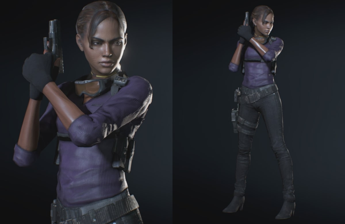 RE5 Sheva - Sniper Set - Resident Evil 3 Remake Mods