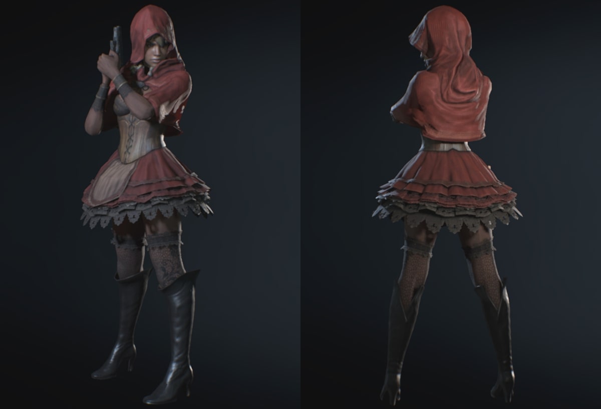 RE5 Sheva - Little Red Riding Hood Set - Resident Evil 3 Remake Mods