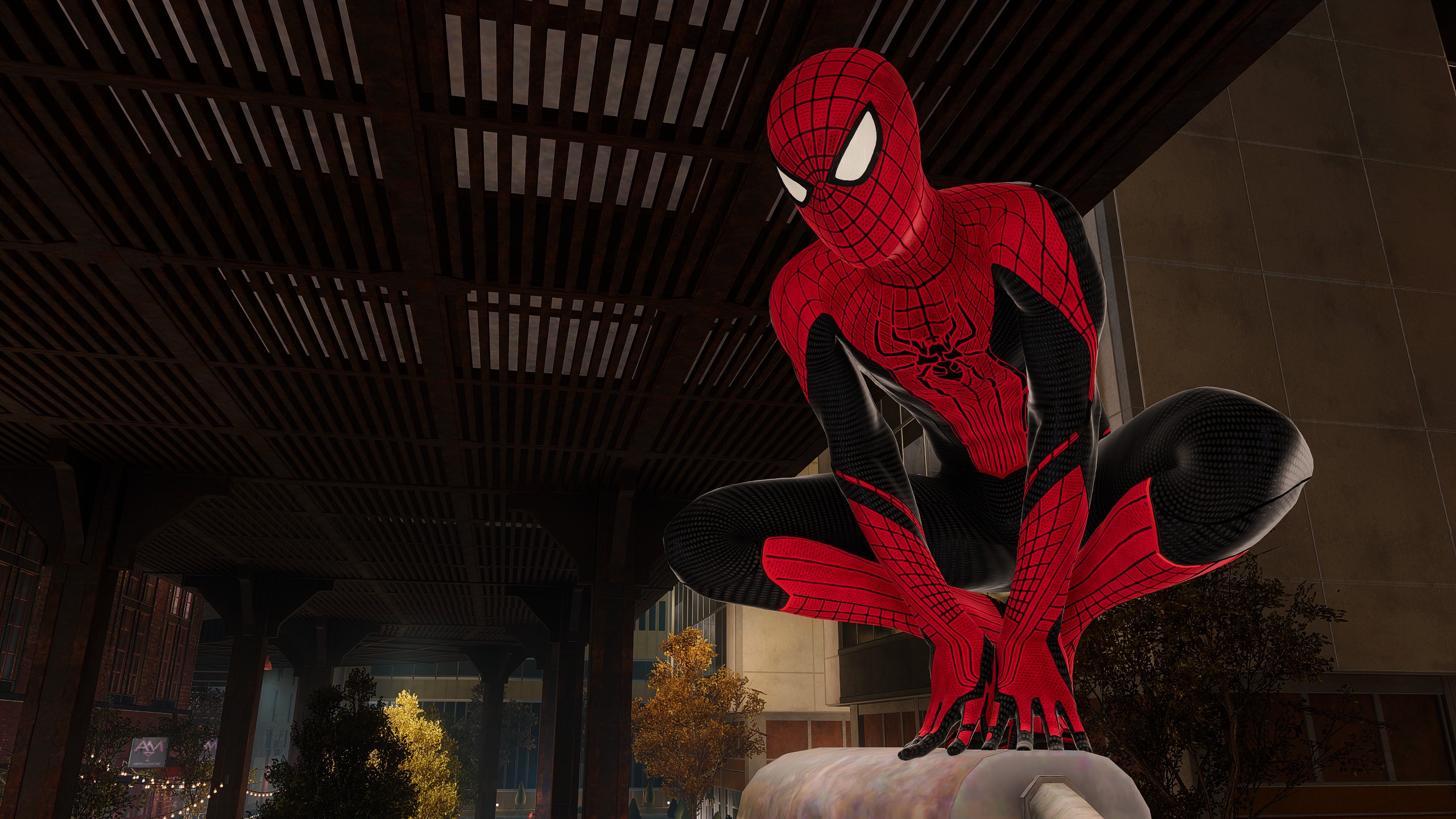 TASM Suit Recolor (Blue to Black) - Marvel’s Spider-Man Remastered Mods