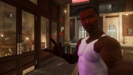 CJ Suit (Carl Johnson) - Marvel’s Spider-Man Remastered Mods