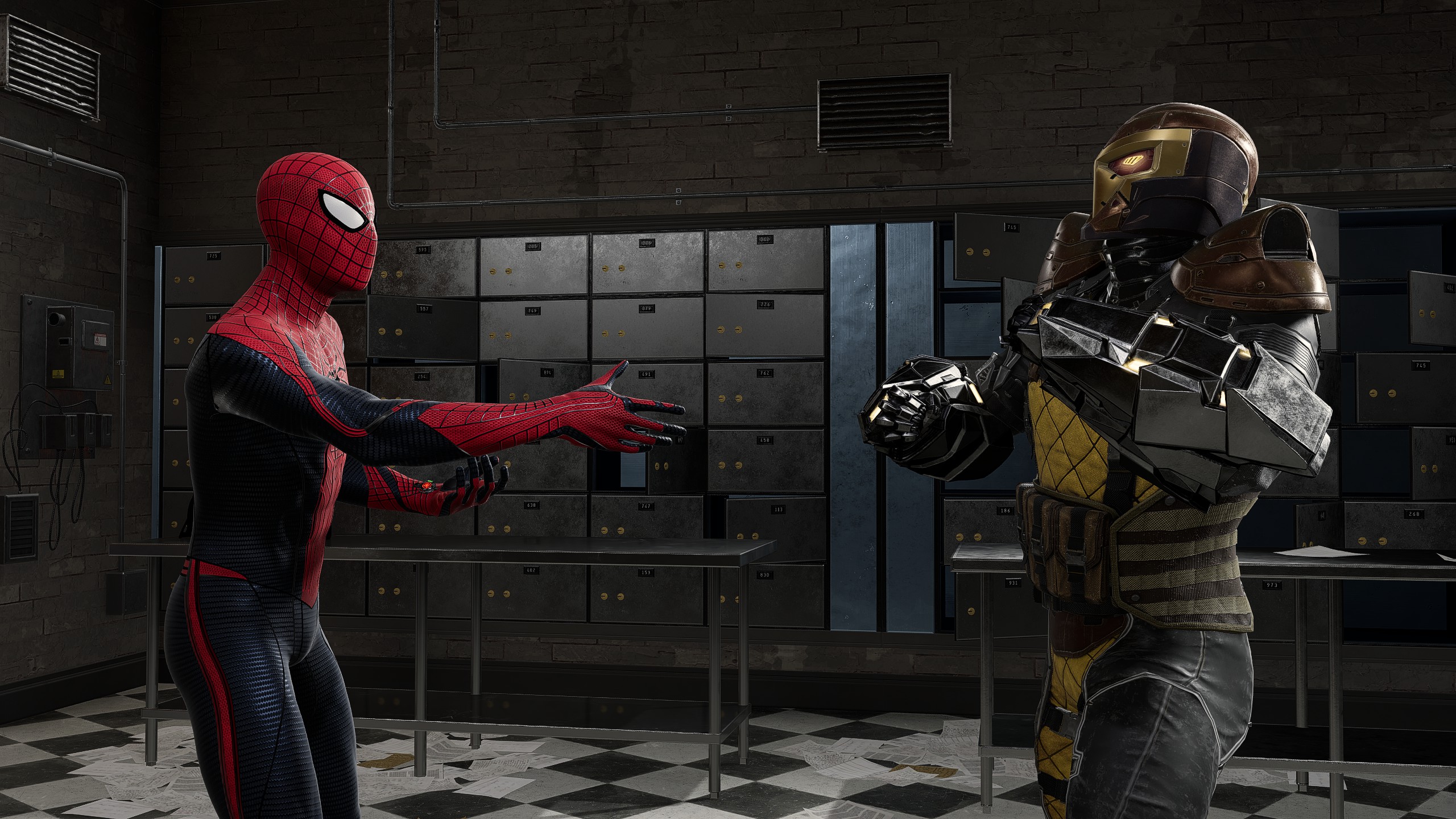 TASM Suit Recolor (Blue to Black) - Marvel’s Spider-Man Remastered Mods