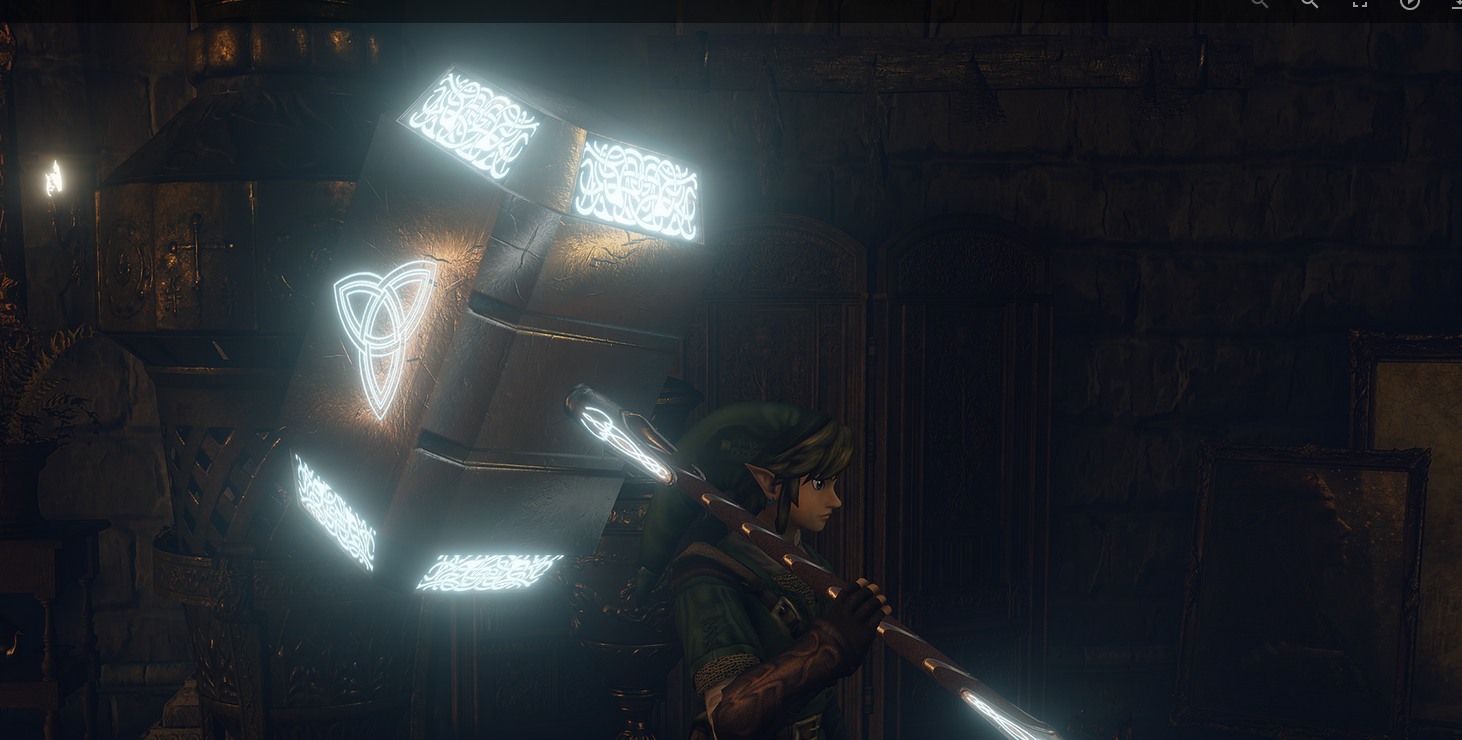Mjolnir - Thor's Hammer - Elden Ring Mods