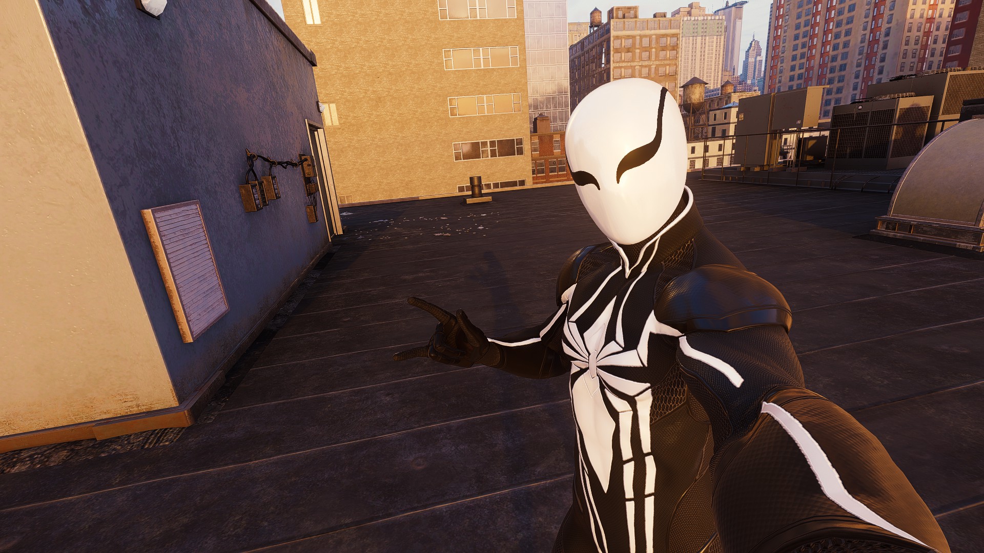 Black and white MK2 (with mask variation) - Marvel’s Spider-Man ...