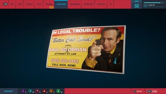 Saul Goodman Business Card - Marvel’s Spider-Man Remastered Mods