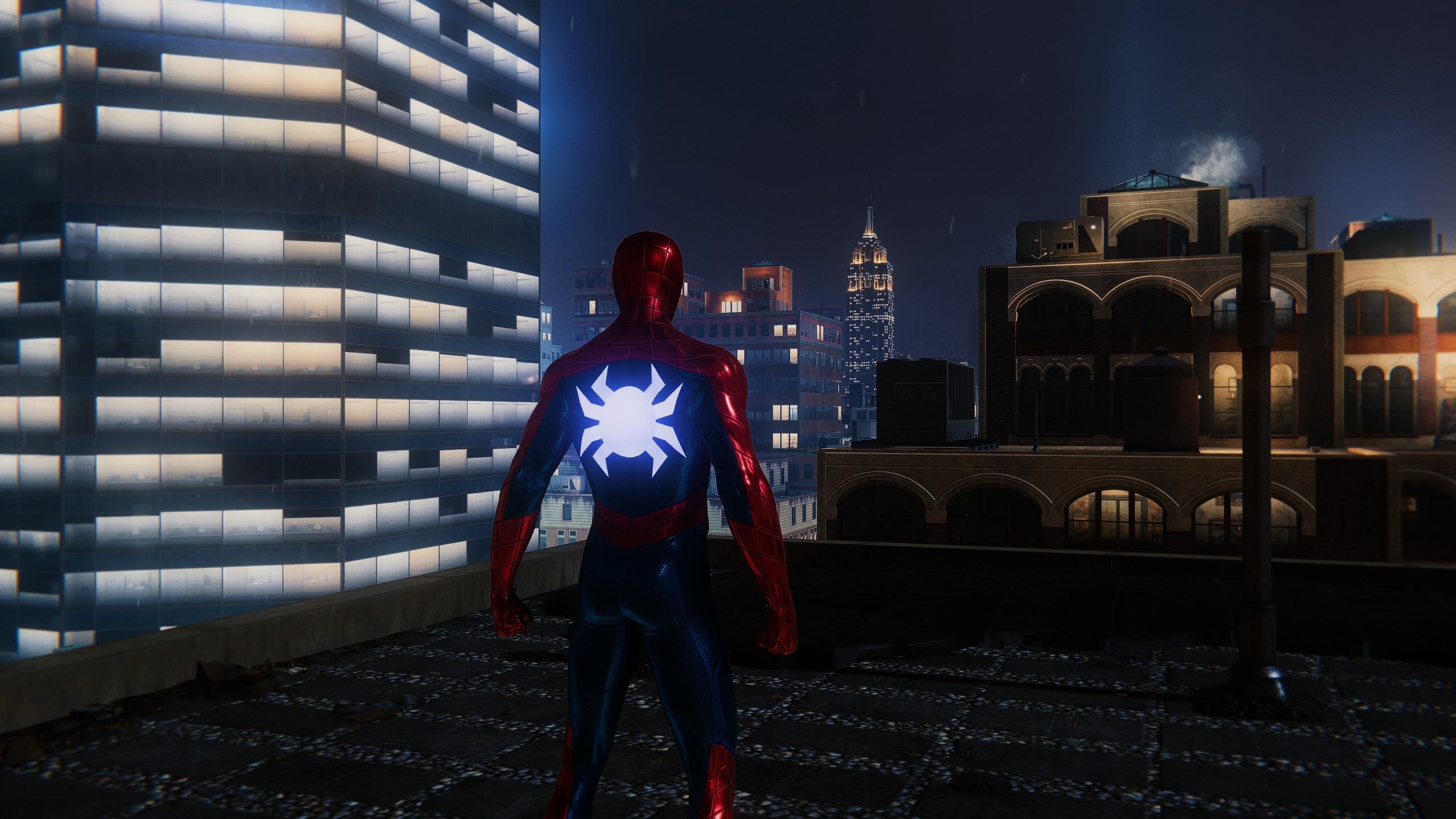 MK IV suit with bright spider and eyes - Marvel’s Spider-Man Remastered ...