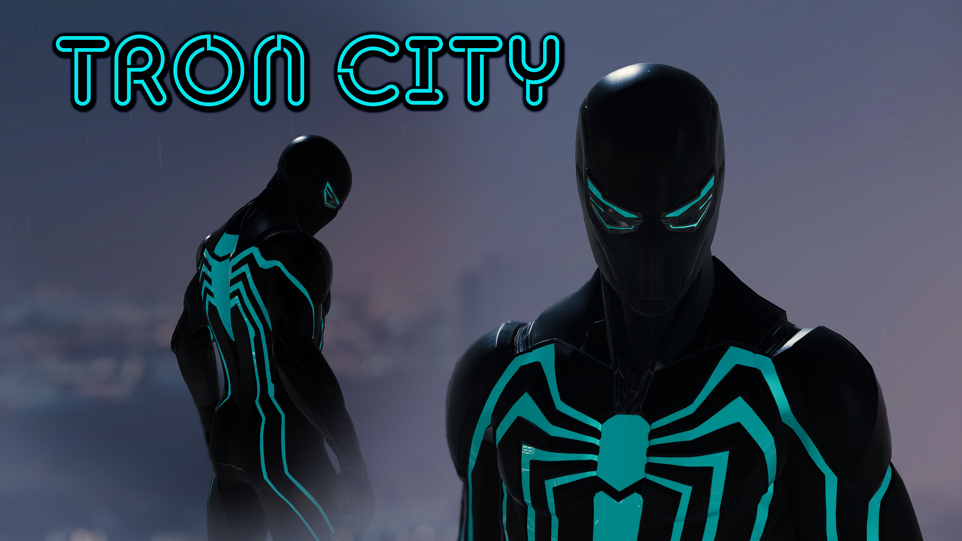 Tron City Suit - Marvel’s Spider-Man Remastered Mods