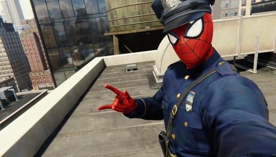 Spider-cop Formal (updated) - Marvel’s Spider-Man Remastered Mods