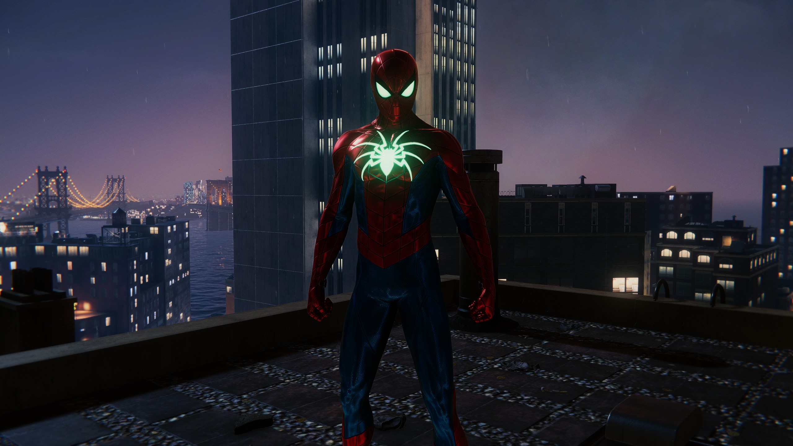 MK IV suit with bright spider and eyes - Marvel’s Spider-Man Remastered ...