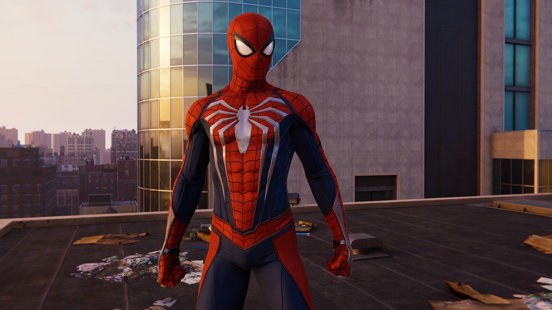 Silver Spider for Advanced Suit - Marvel’s Spider-Man Remastered Mods