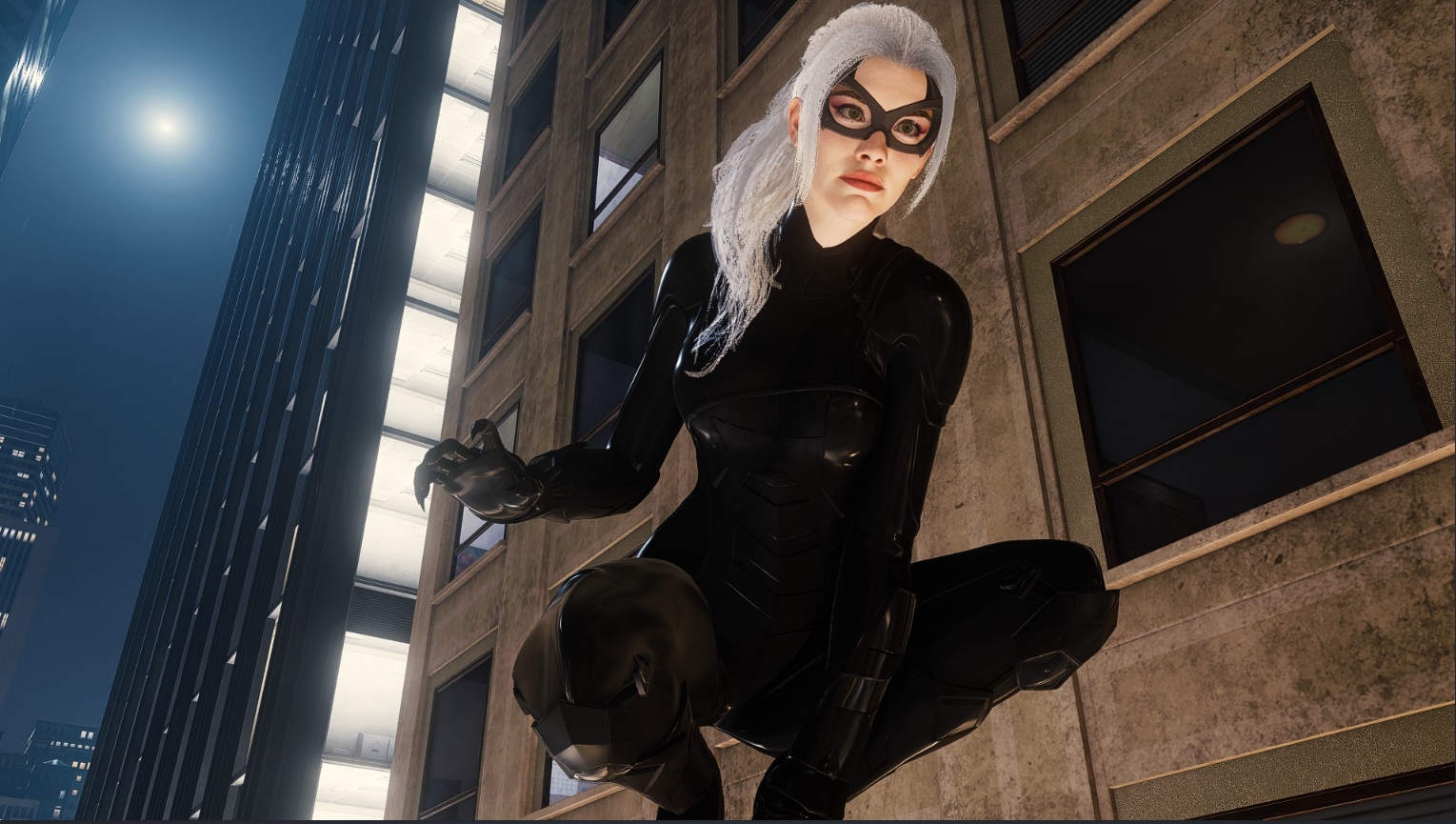 Blackcat Night Cat Outfit - Marvel’s Spider-Man Remastered Mods