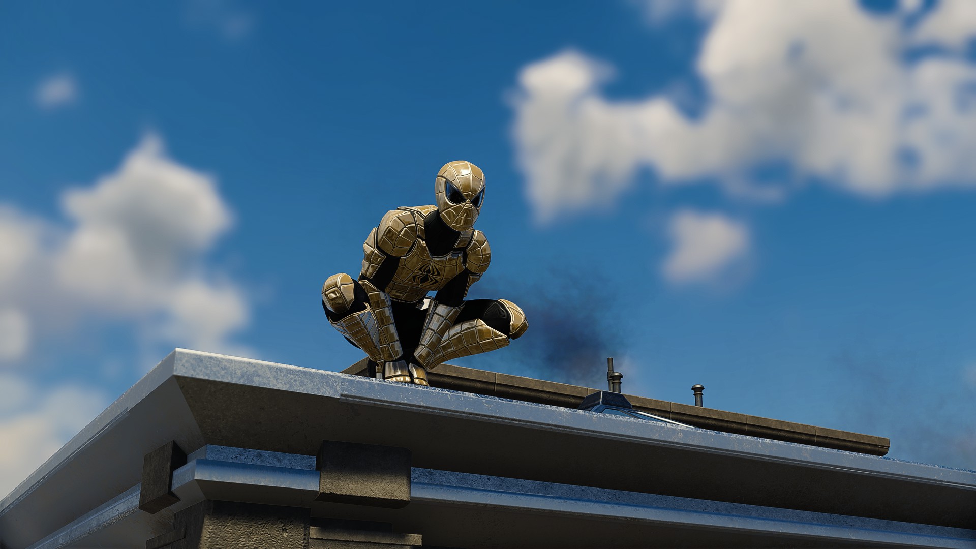 Spider Armor Mk1 Gold Edition - Marvel’s Spider-Man Remastered Mods