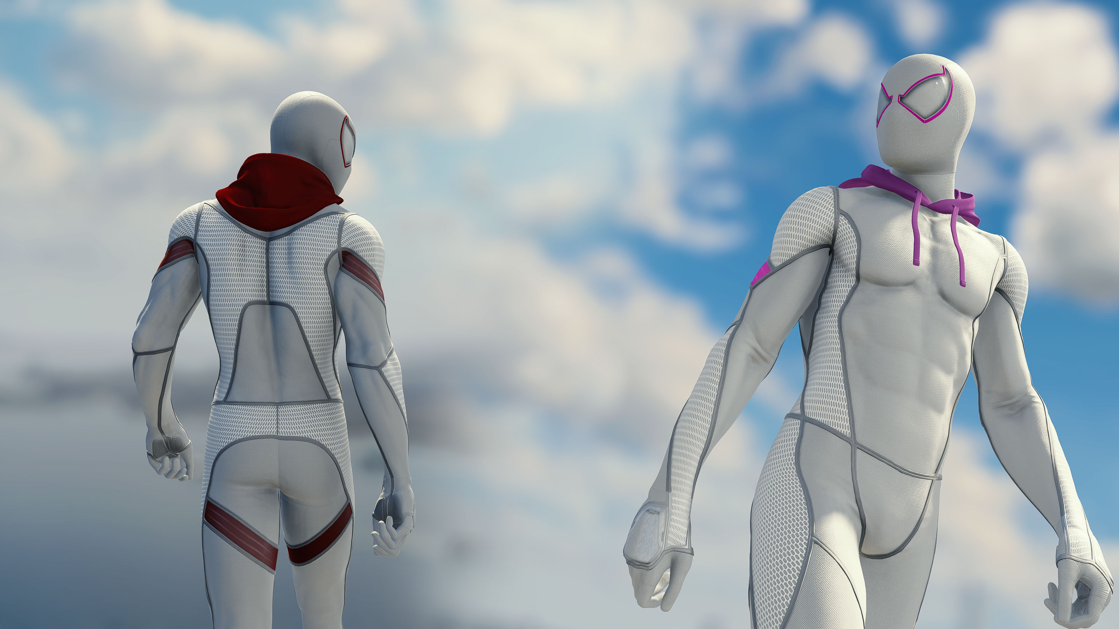 Polarized Suit Variations - Marvel’s Spider-Man Remastered Mods