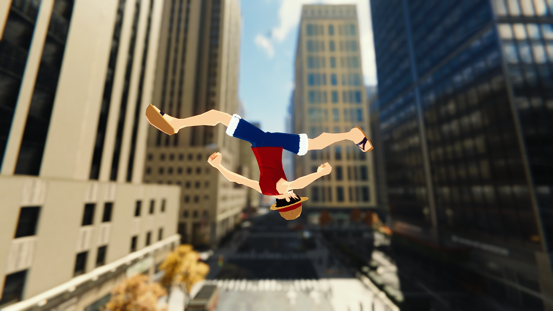 Luffy - Marvel’s Spider-Man Remastered Mods