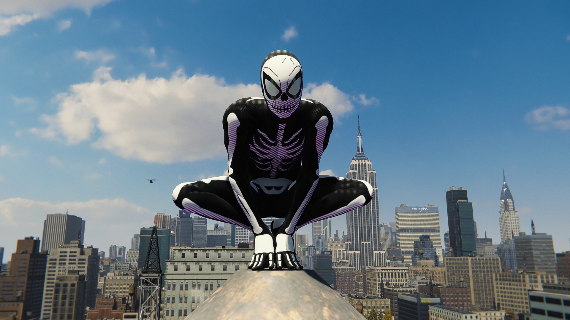 Spooky Skeleton Suit Mod - Marvel’s Spider-Man Remastered Mods