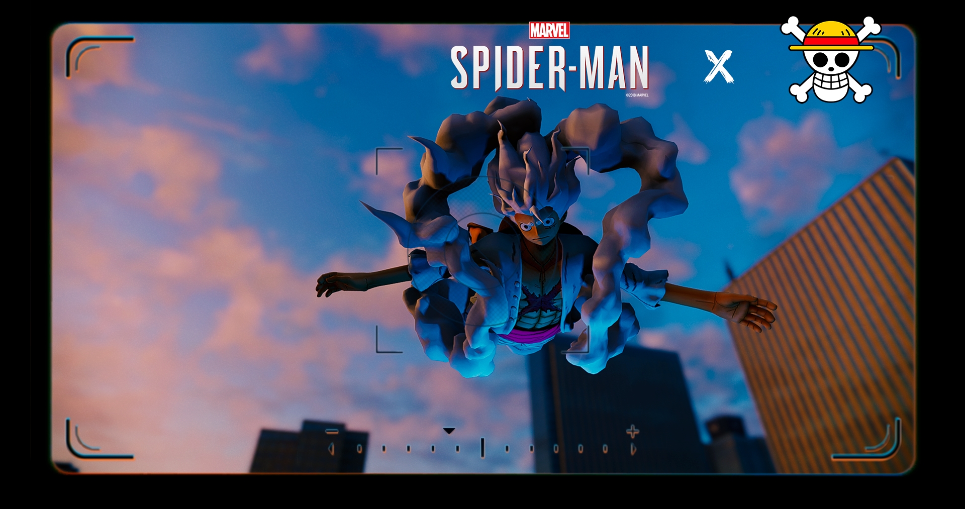 Luffy Gear 5 One Piece - Marvel’s Spider-Man Remastered Mods