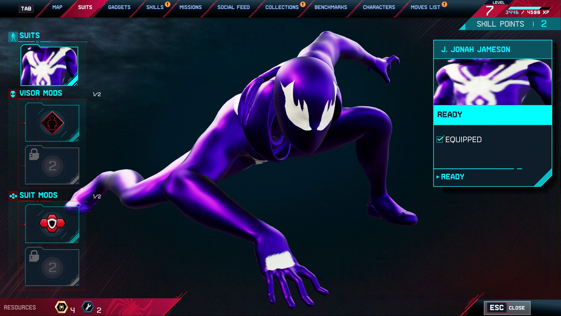 Symbiote Suit - DHedge - Marvel's Spider-Man: Miles Morales Mods