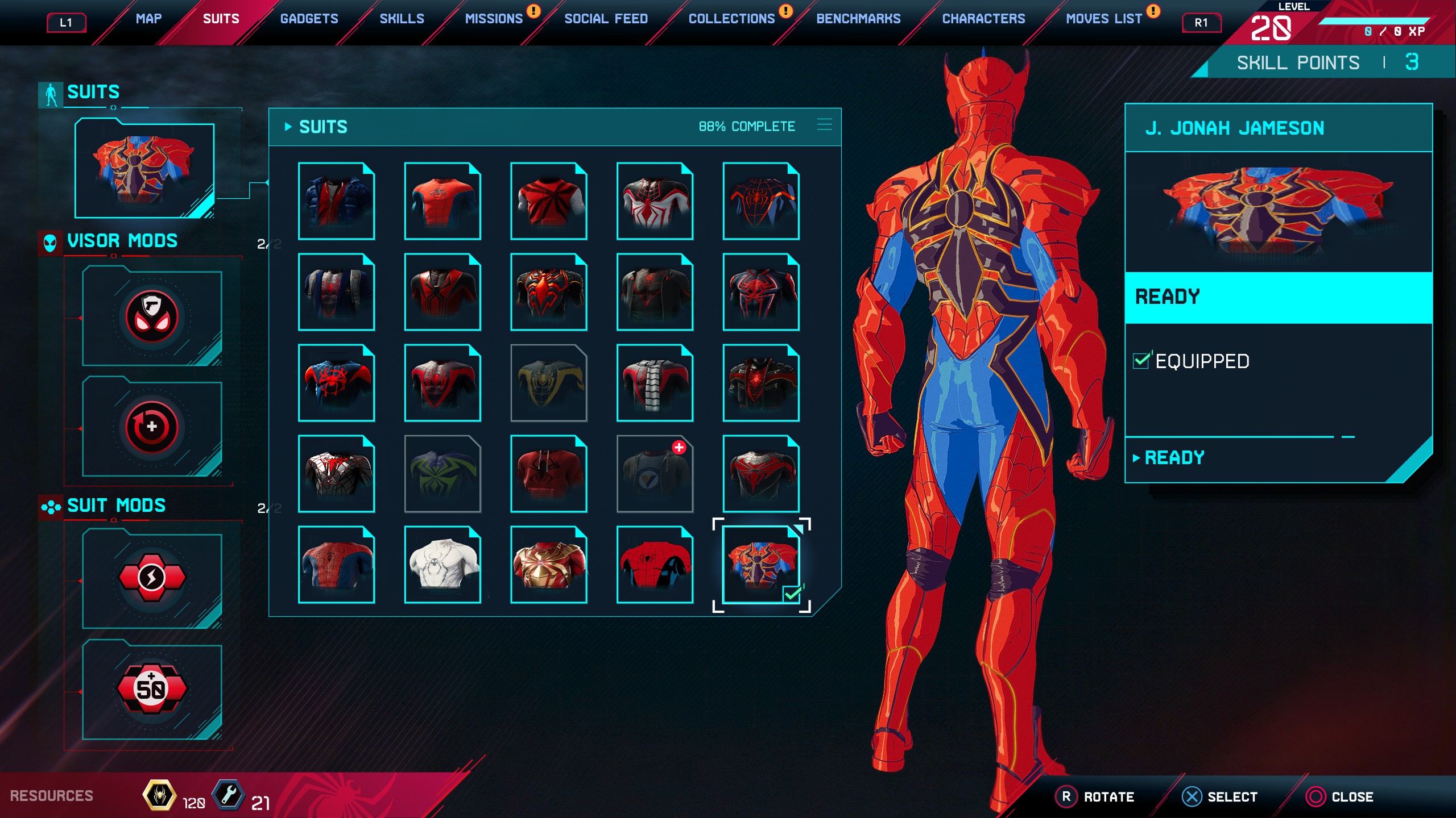 Arachnid Rider Suit Slot (Spider-Man Remastered) - Marvel's Spider-Man ...