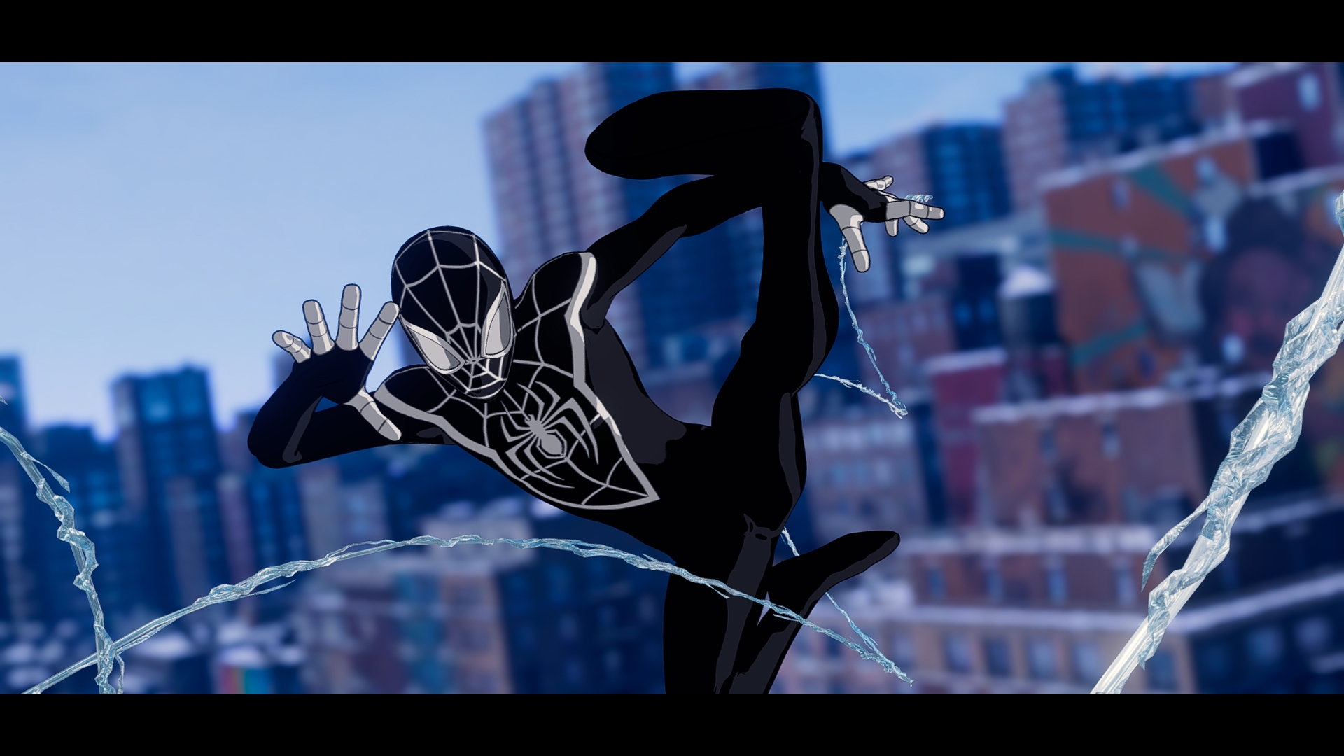 Symbiote Style for Cartoon Suit - Marvel's Spider-Man: Miles Morales Mods