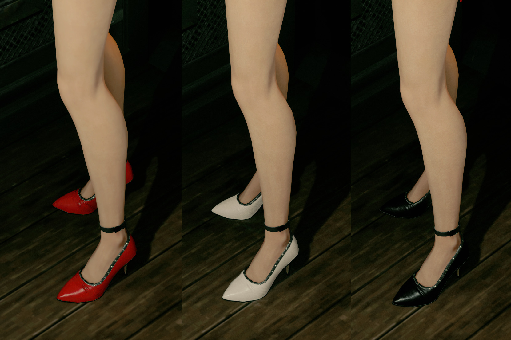 Tifa black and white dress - Final Fantasy VII Remake Mods