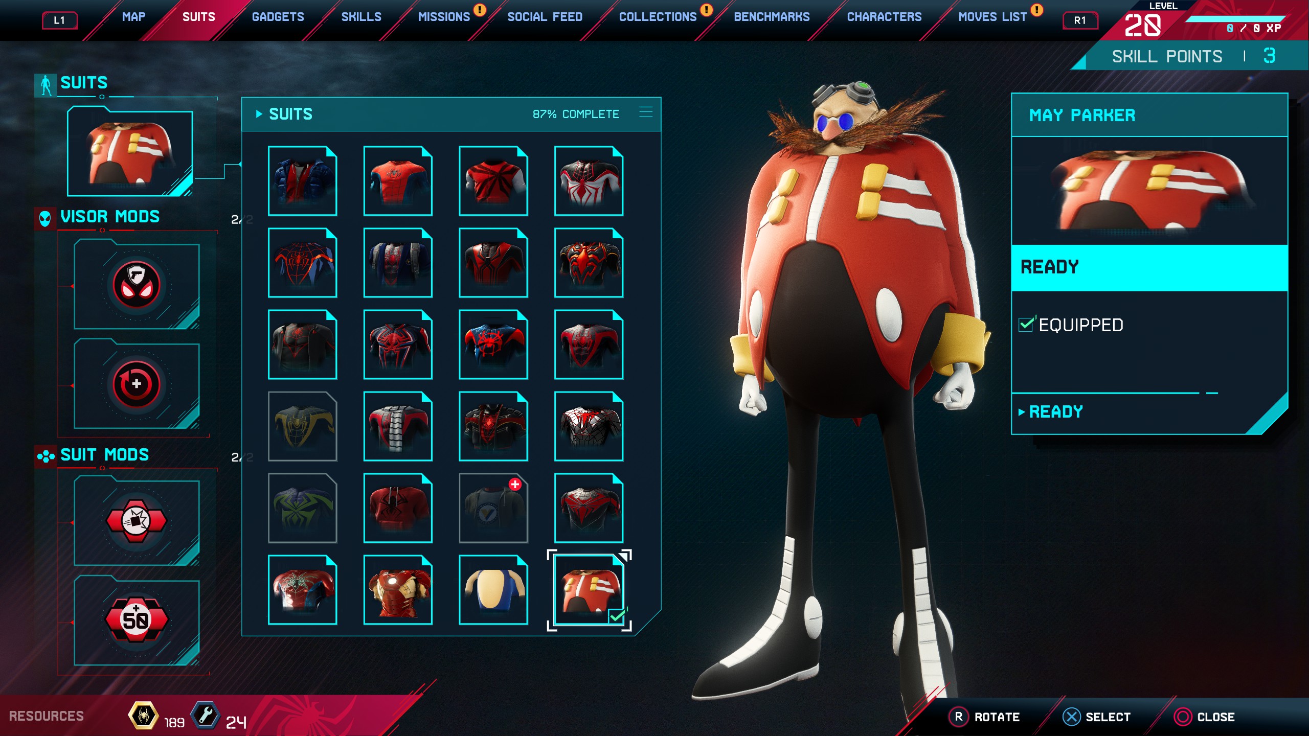 Doctor Eggman (Robotnik) - Suit Slot (Sonic the Hedgehog) - Marvel's ...