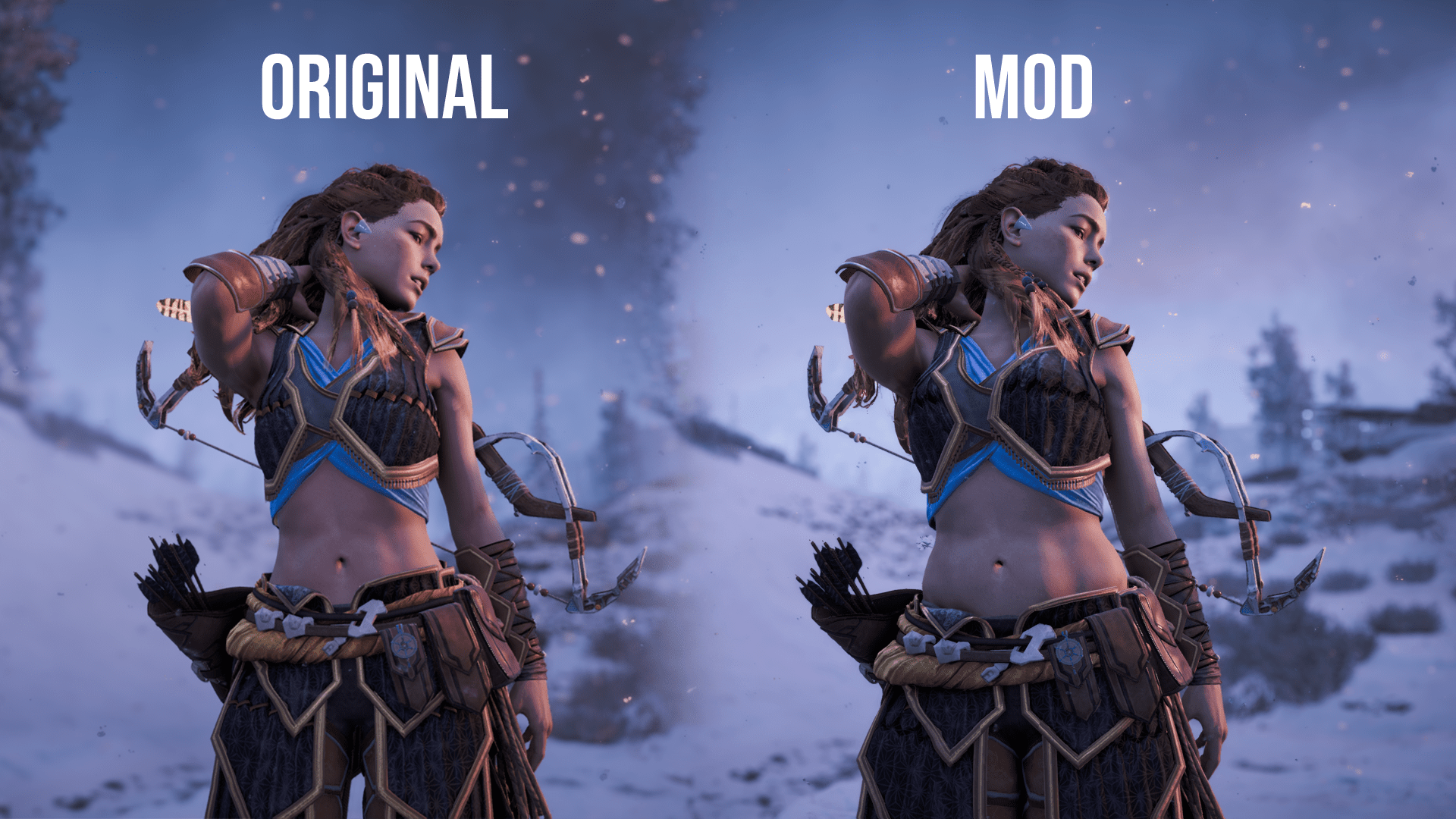 Barely THICC Aloy - ONLY Carja Summer Blazon Outfit - Horizon Zero Dawn Mods