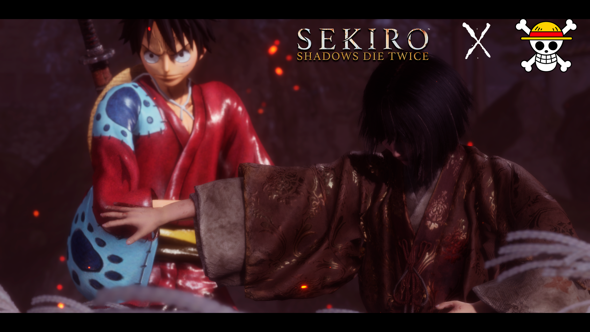LUFFYTARO WANO KUNI(One Piece Skin) - Sekiro: Shadows Die Twice Mods