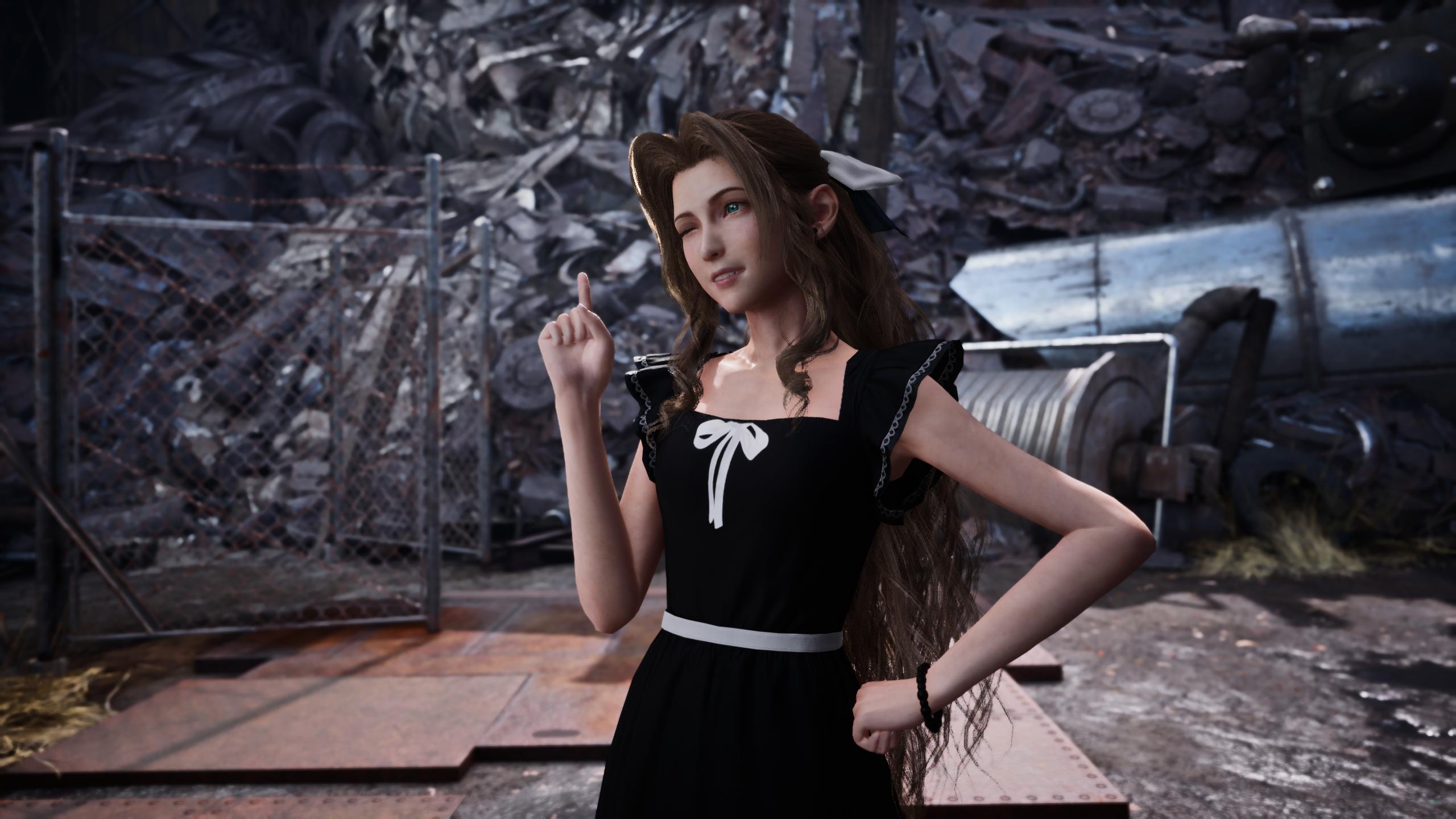 Aerith Sweetheart Dress - Final Fantasy VII Remake Mods