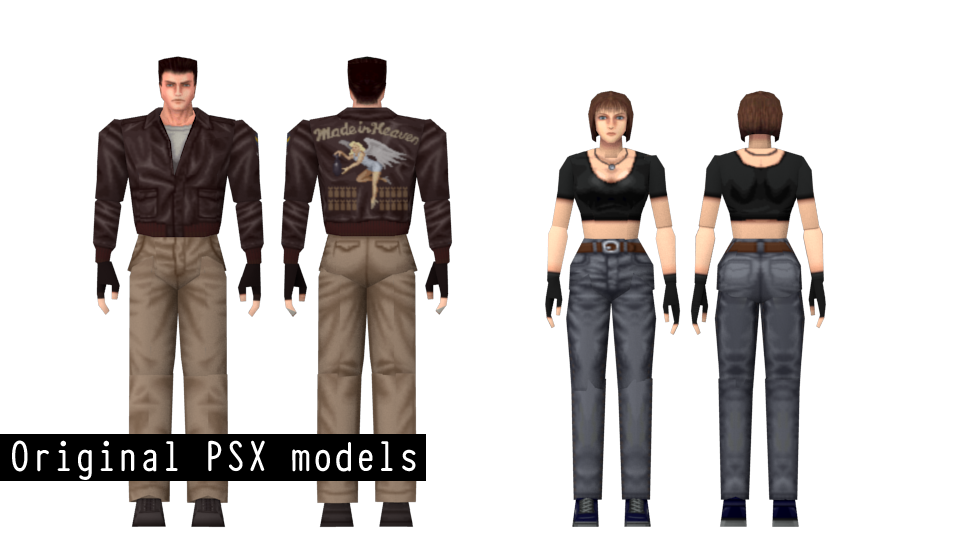 Classic costumes volume 1 - Original Resident Evil - Resident Evil HD ...