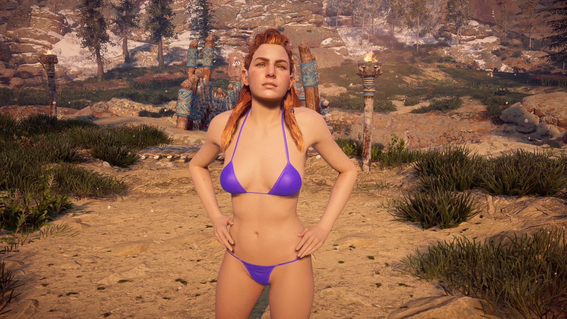 Aloy Bikini - Horizon Zero Dawn Mods