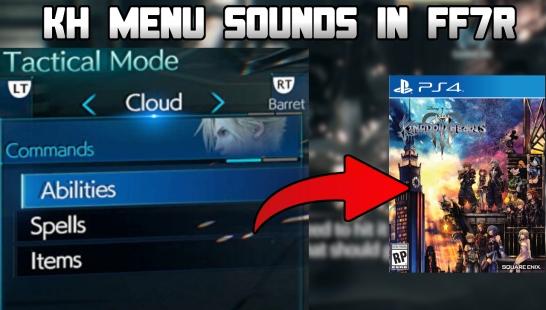 KH Menu Sounds - Final Fantasy VII Remake Mods
