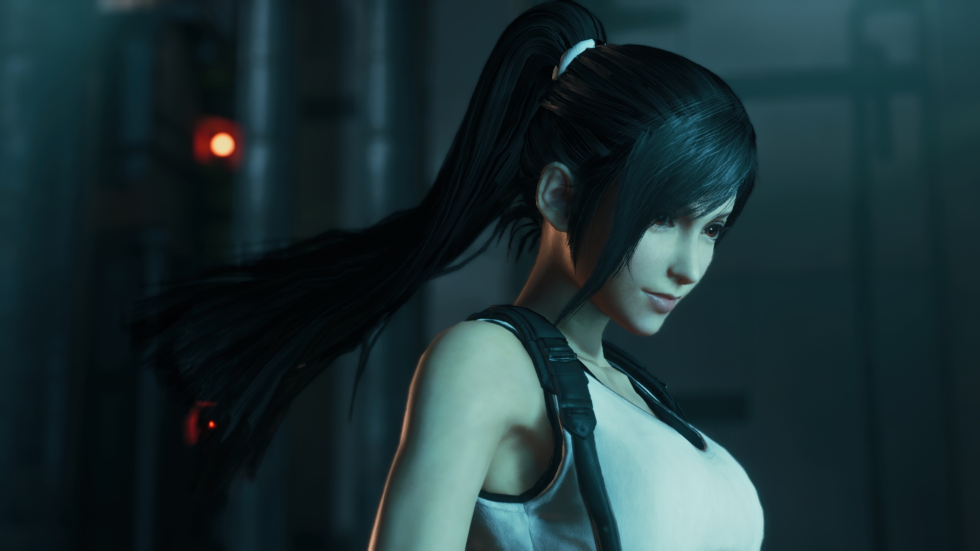 Jessie as Ponytail Tifa - Final Fantasy VII Remake Mods