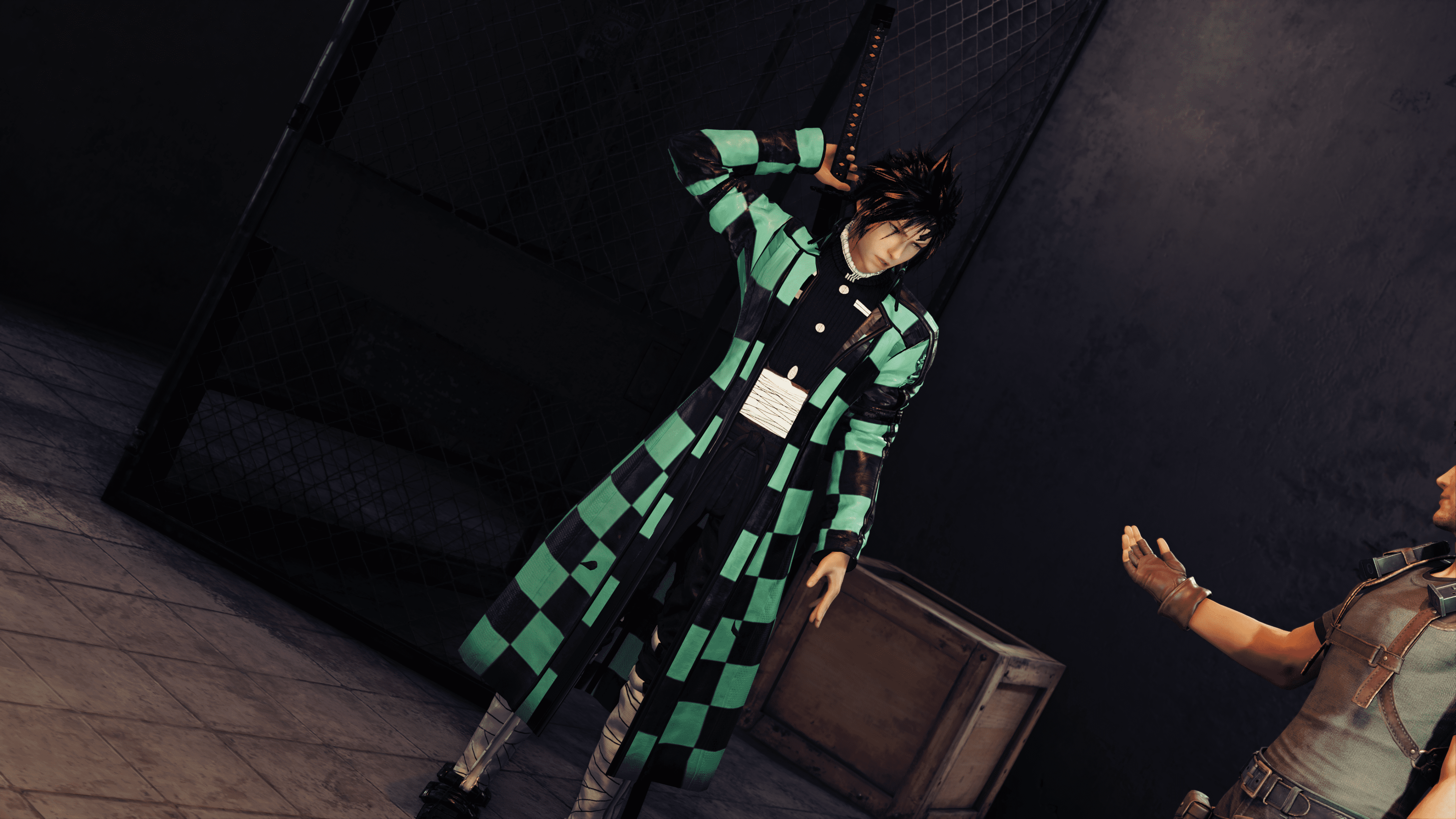 Tanjiro Cloud - Final Fantasy VII Remake Mods