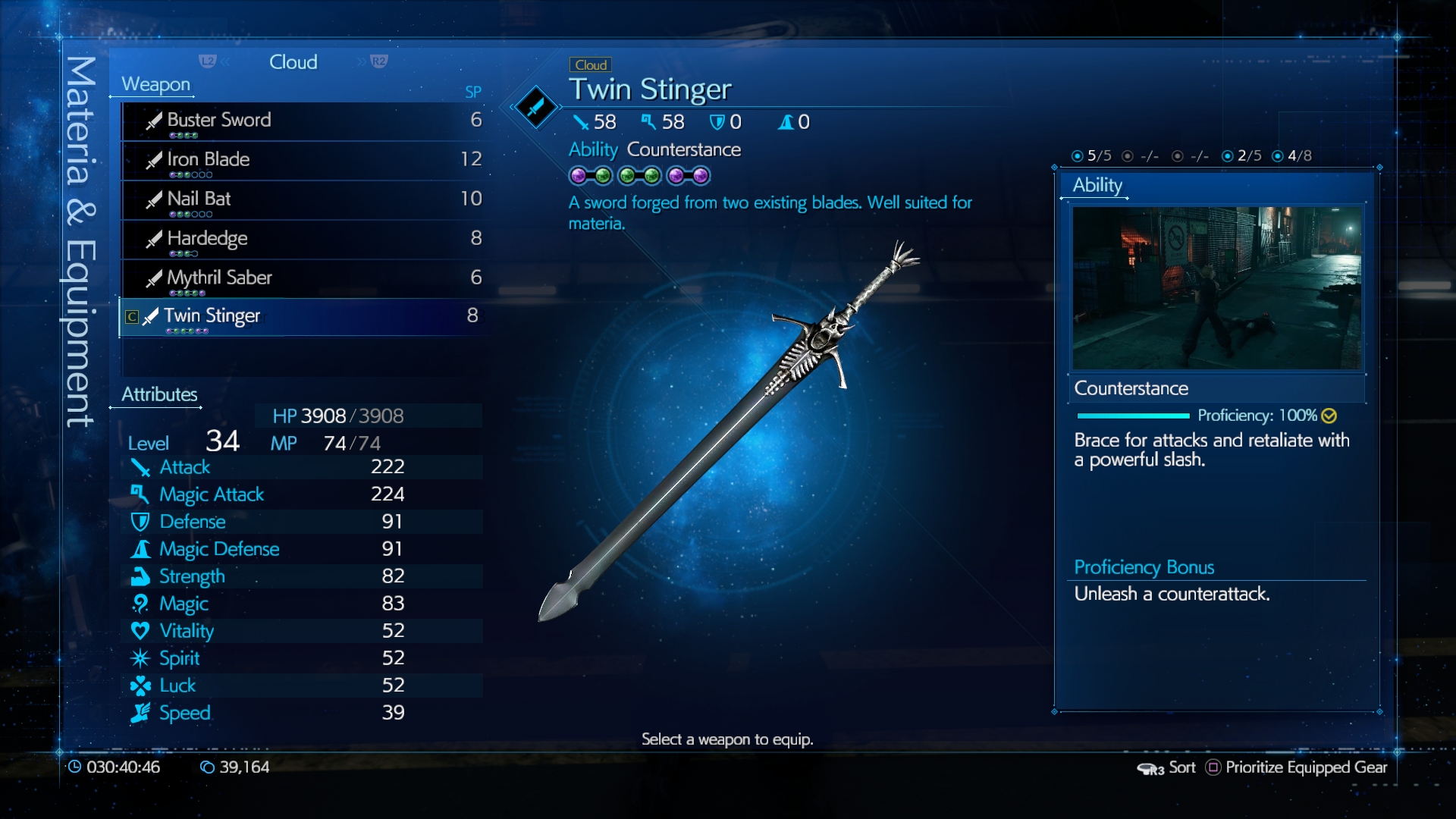 Rebellion Sword - Final Fantasy VII Remake Mods