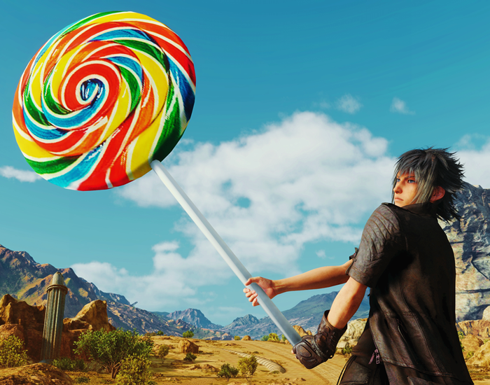 Candy Sword - Final Fantasy XV Mods