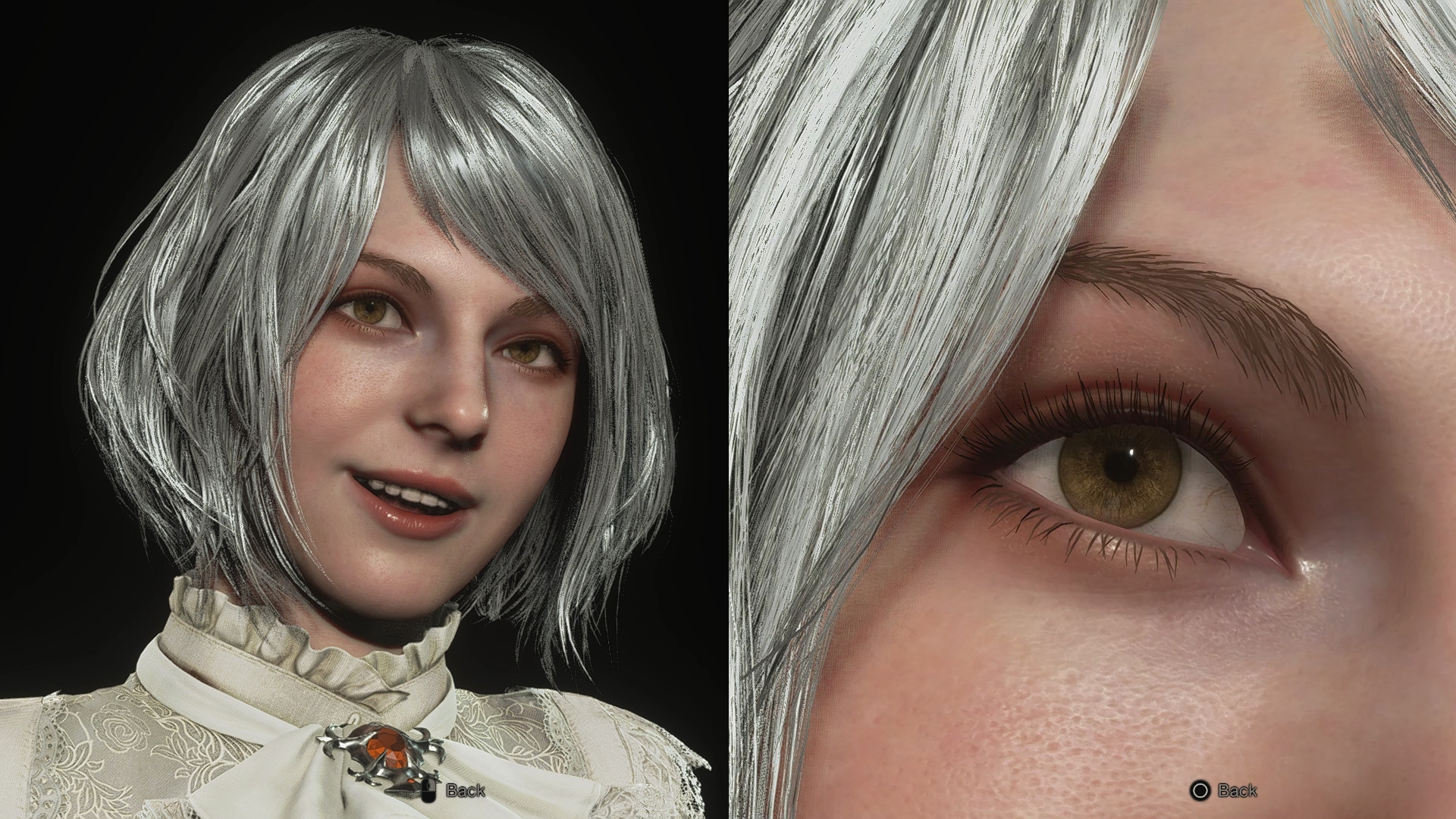 Ashley Classic Eye Color - Resident Evil 4 Remake Mods
