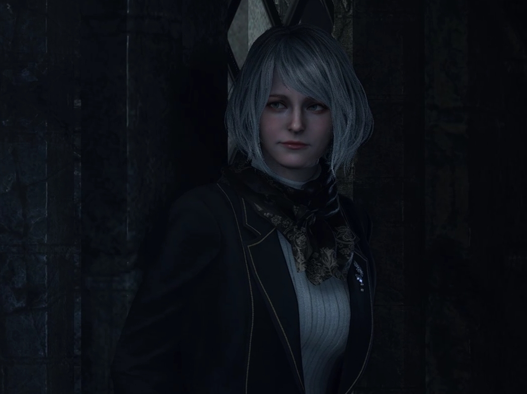 Ashley 2B color theme mod - Resident Evil 4 Remake Mods