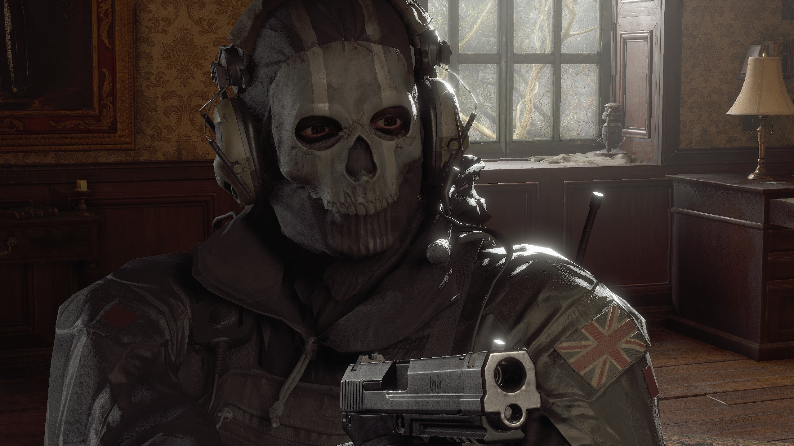 Ghost Darkwater (Default Leon) - Resident Evil 4 Remake Mods