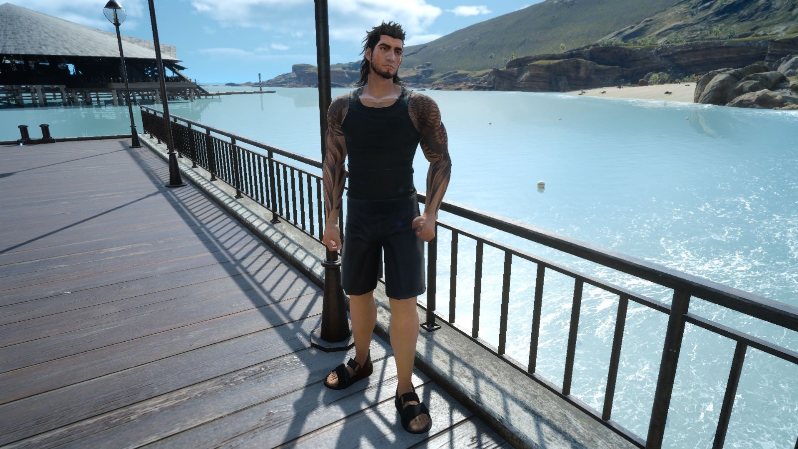 Summertime Gladio - Final Fantasy XV Mods