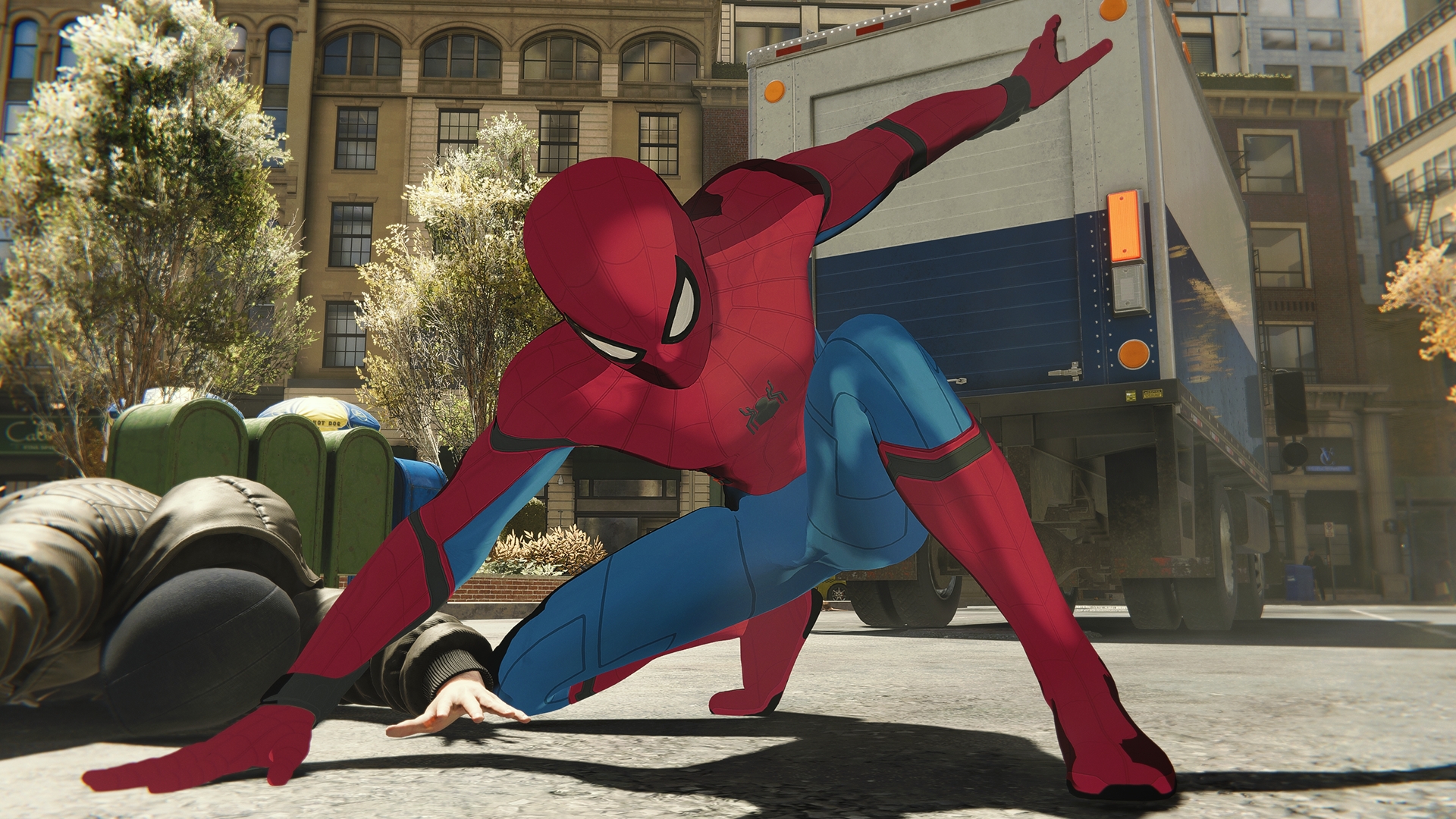 Cel-Shaded Stark Suit - Marvel’s Spider-Man Remastered Mods