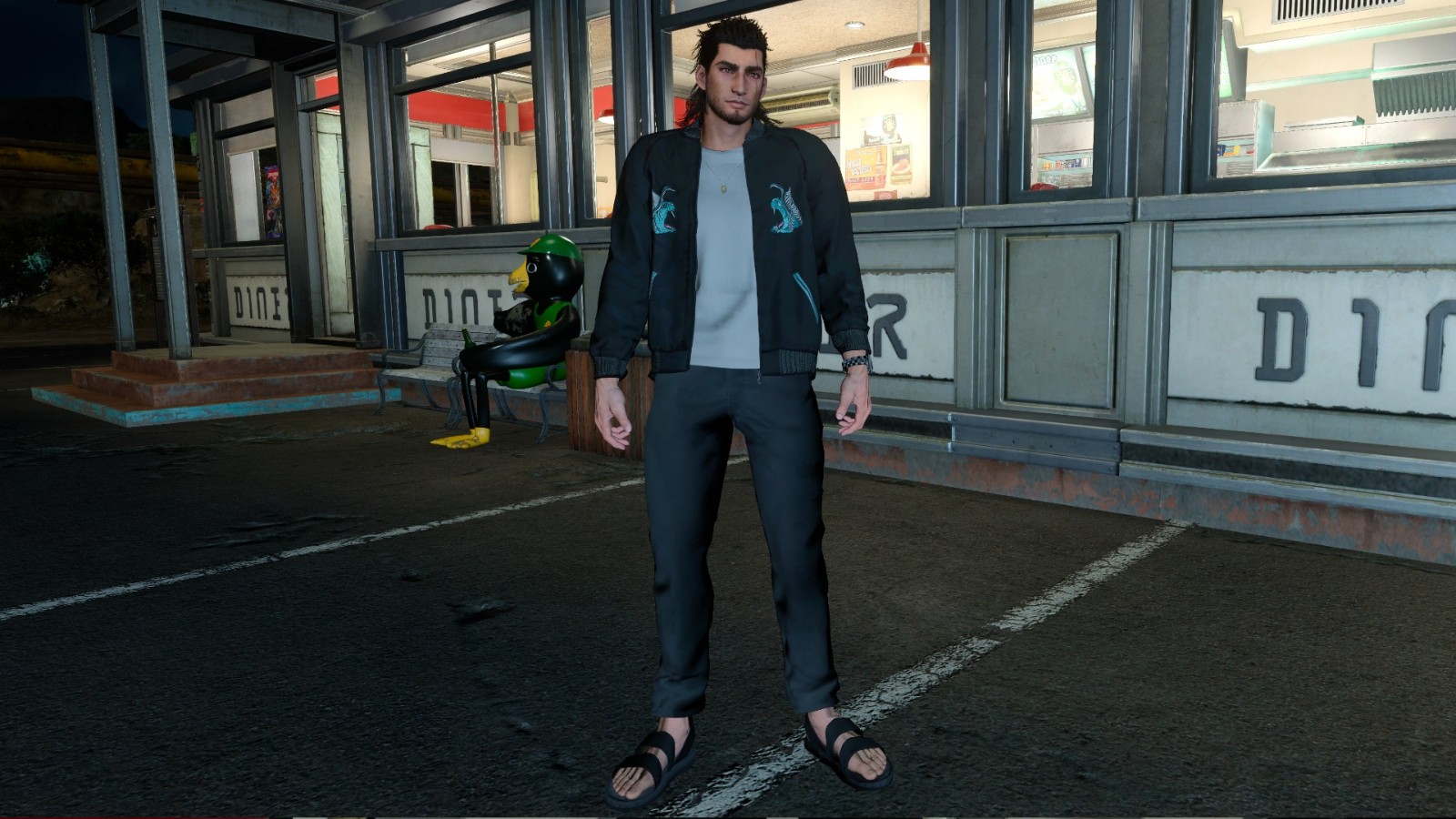 Behemoth Jacket Gladio - Final Fantasy XV Mods