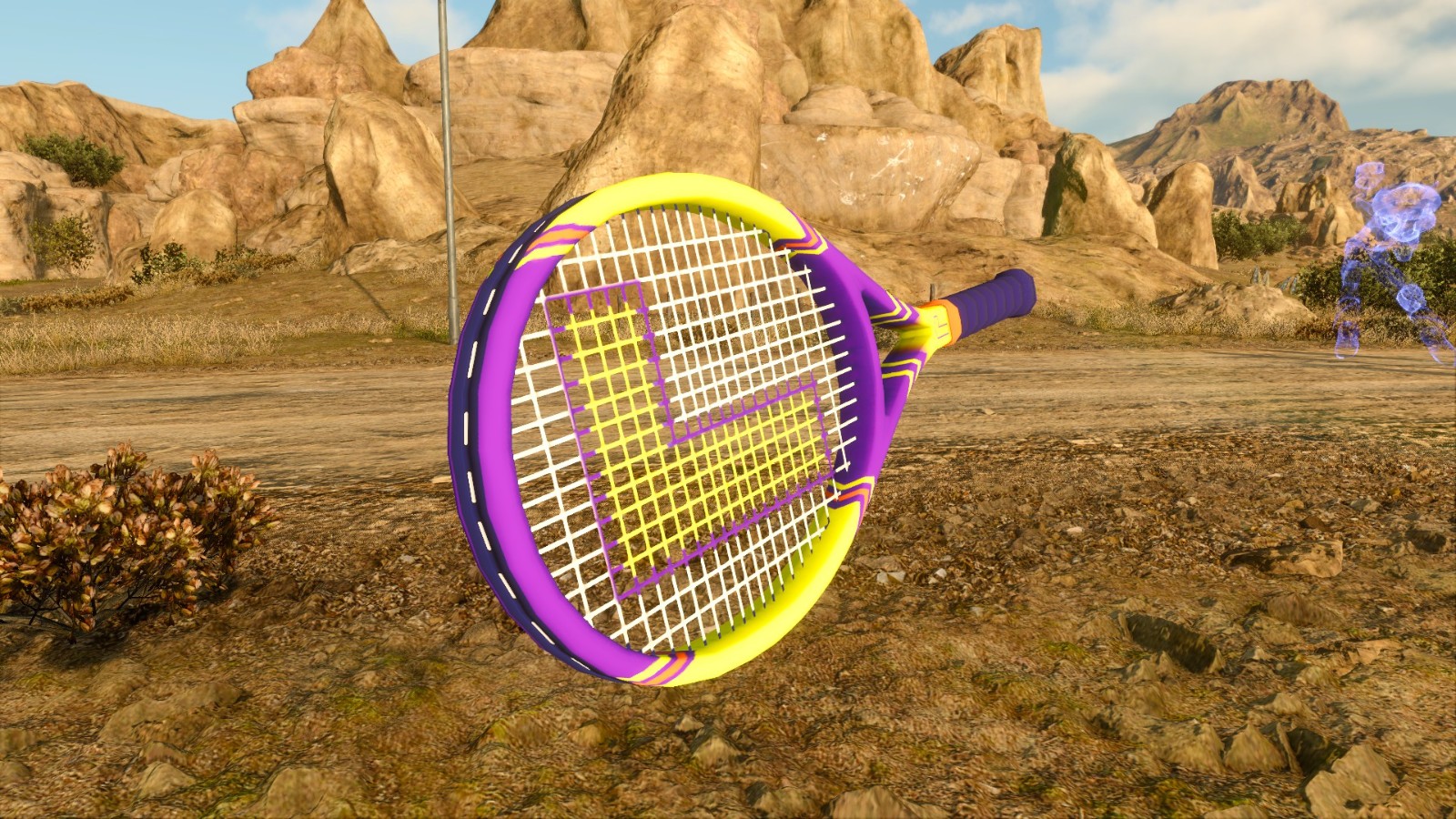 Waluigi's Tennis Racquet - Final Fantasy XV Mods