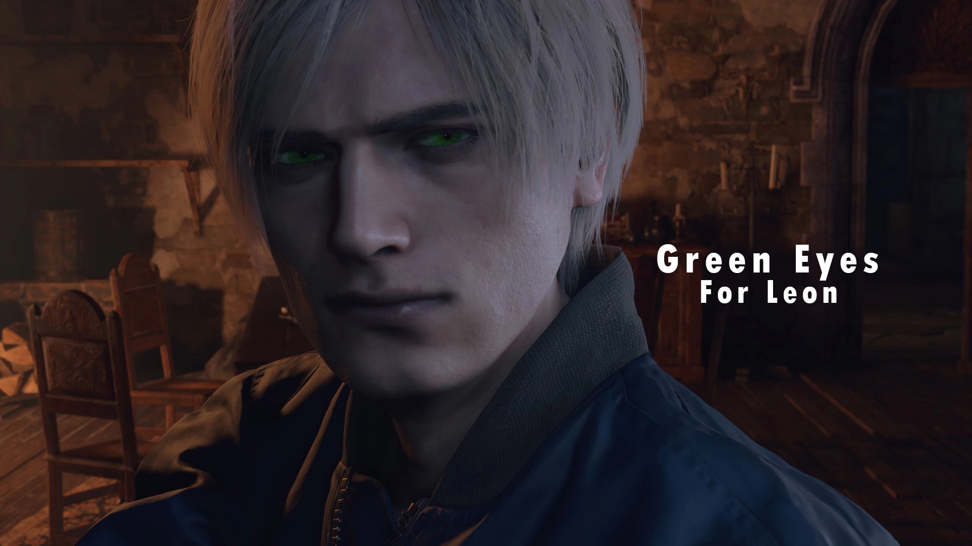 Leon's Eye Color Pack - Resident Evil 4 Remake Mods